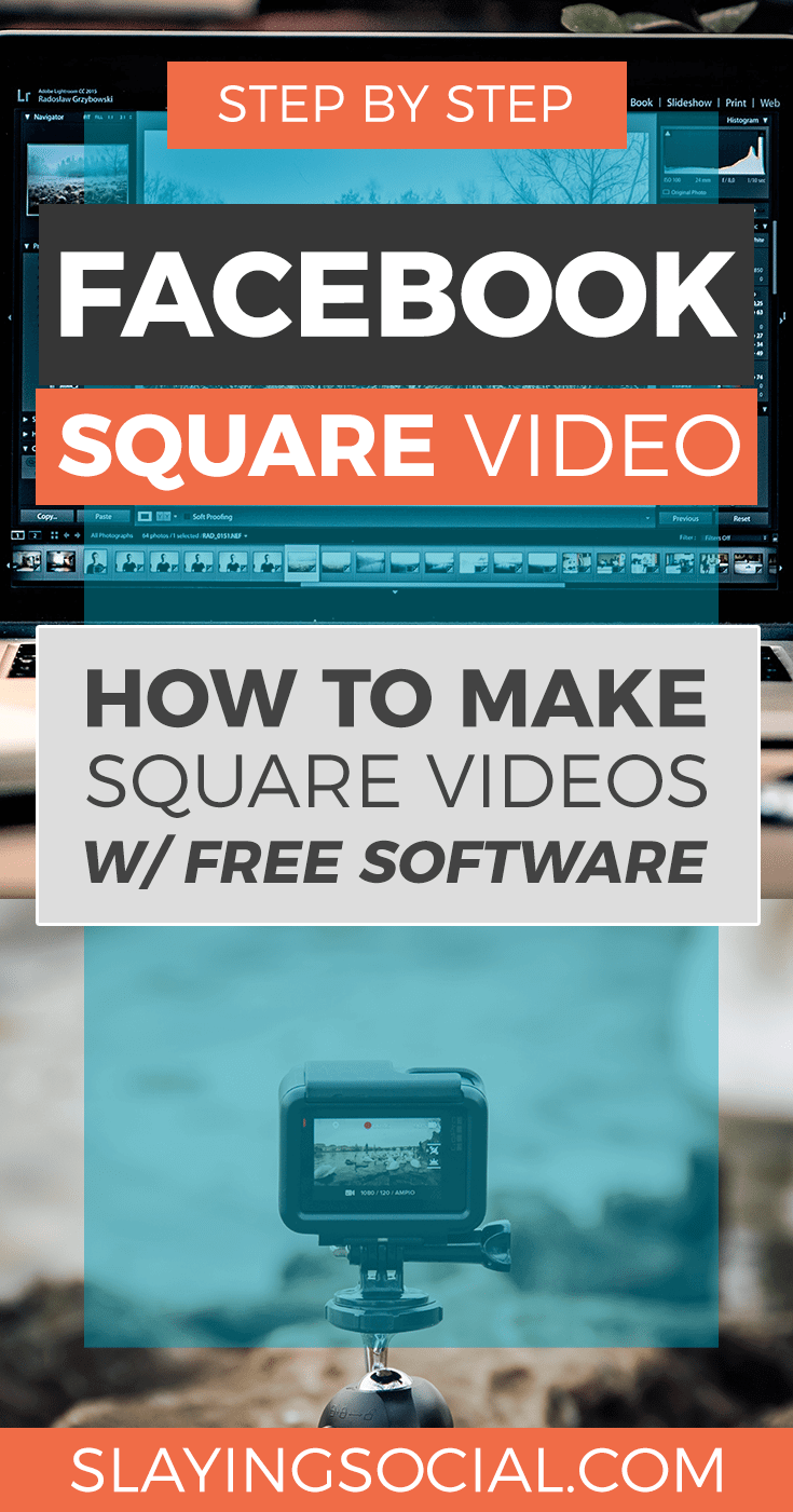 Easy Facebook Square Video Tutorial: How to Make Video Square (on Desktop)